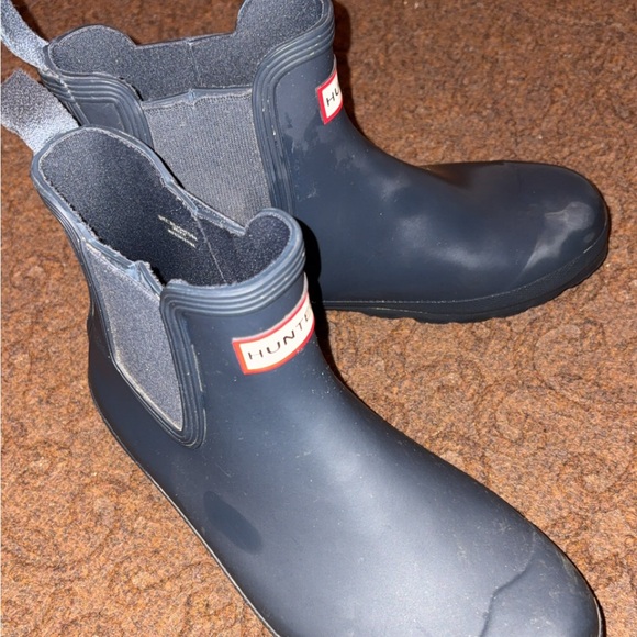 Hunter | Shoes | Hunter Womens Original Chelsea Boot Size 9us Navy ...
